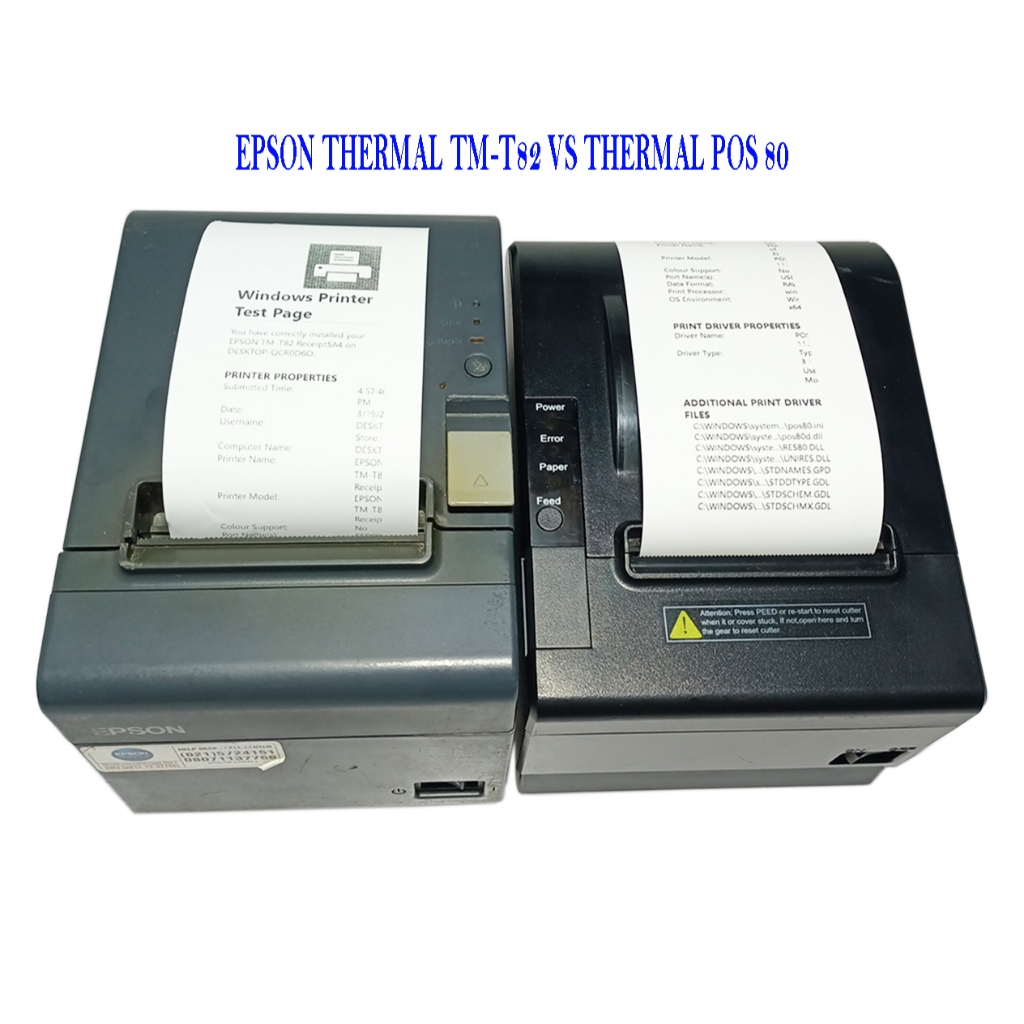 Jual Printer Kasir Epson TMT82 Thermal Murah Tanpa adaptor - Printer ...