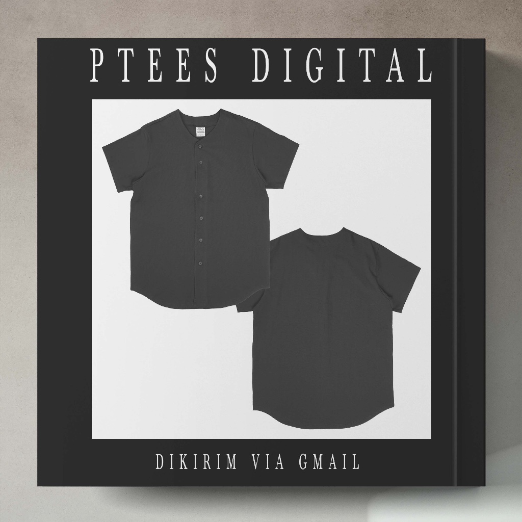 Jual PD0496 - Shaka Wear Baseball Jersey Mockup - PSD PHOTOSHOP ...