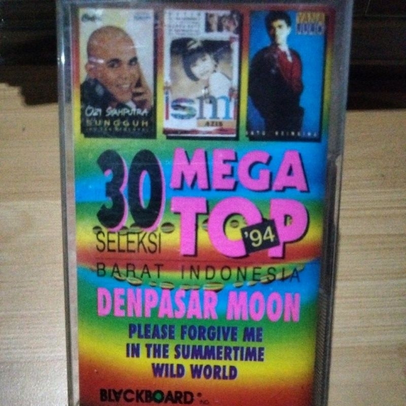 Jual kaset pita full box original"30 Seleksi MEGA TOP BARAT INDONESIA" | Shopee Indonesia