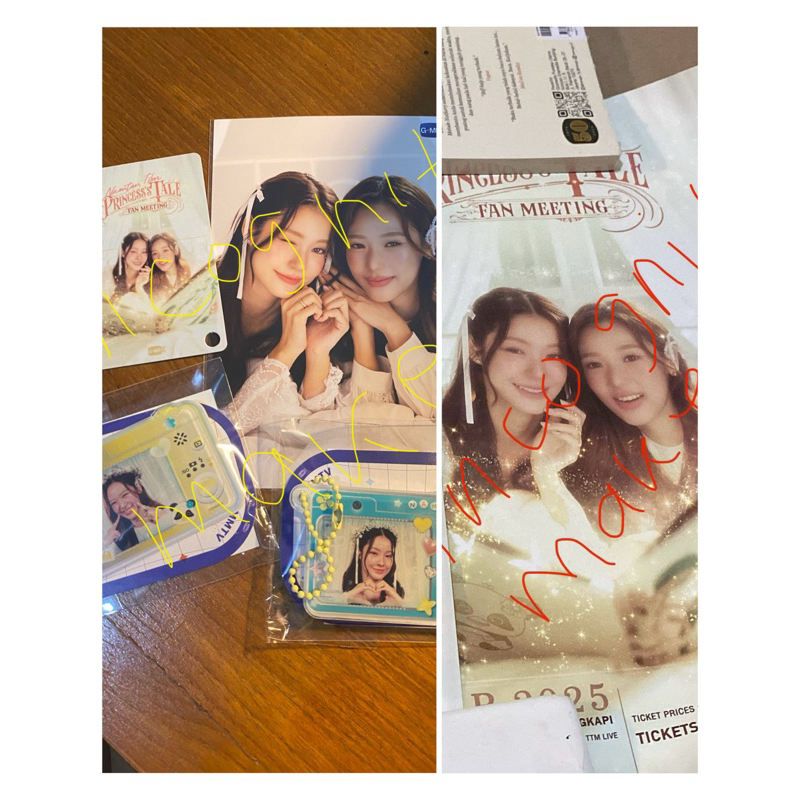 Jual NAMTANFILM 1ST FM PRINCESS'S TALE MD MERCHANDISE NAMTAN FILM FAN MEETING OFFICIAL GMMTV GMM ...