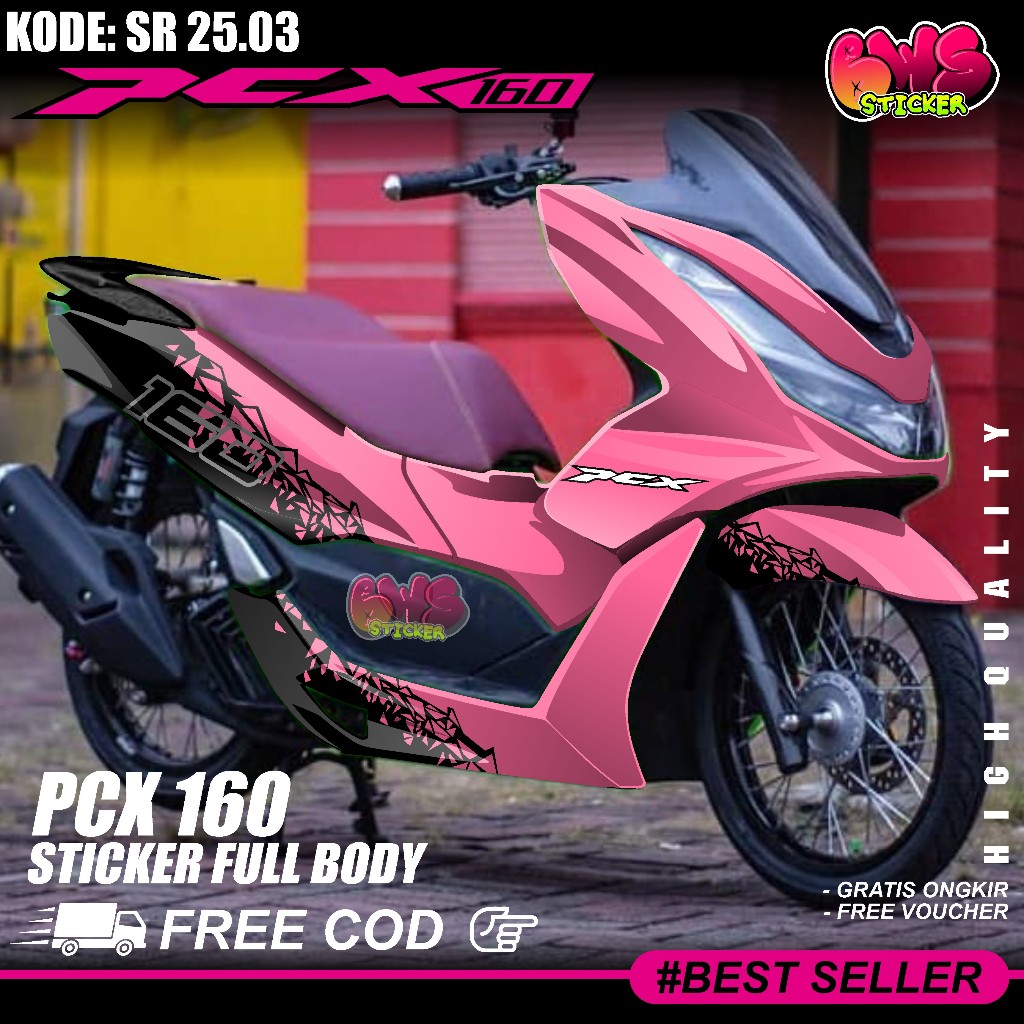 Jual COD Sticker Decal Full Body Honda Pcx 160 2020 2021 2022 2024 ...