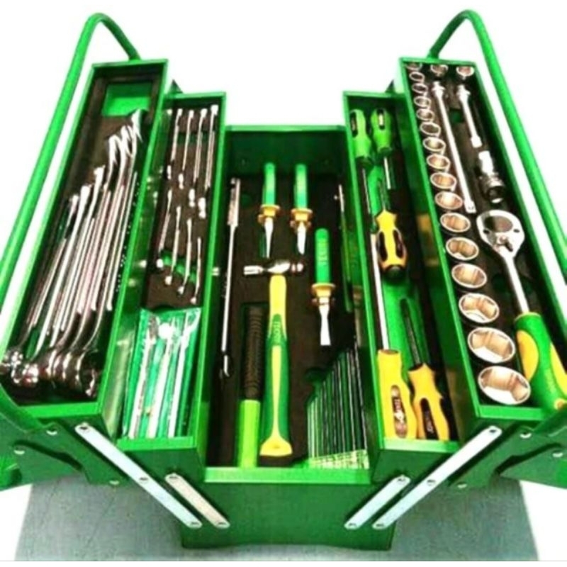 Jual Tekiro Tools Box Set 66 Pcs / Mechanic Tool Box Set 66 pcs Tekiro / Tekiro Mekanik Tool Set ...
