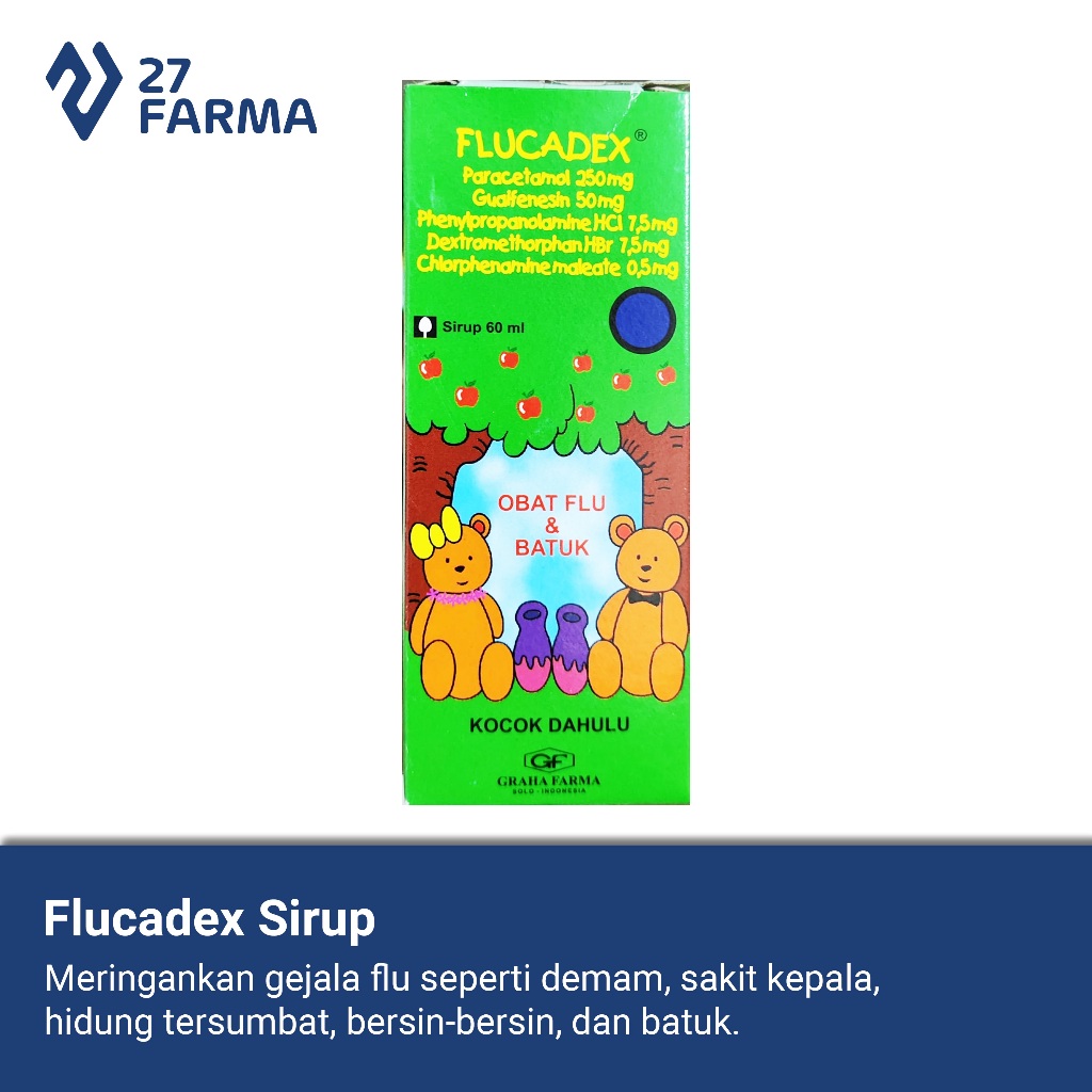 Jual Flucadex Sirup 60 ml | Shopee Indonesia