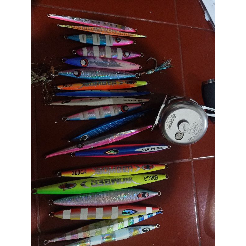 Jual reel accurate bos magnum plus metal jig | Shopee Indonesia