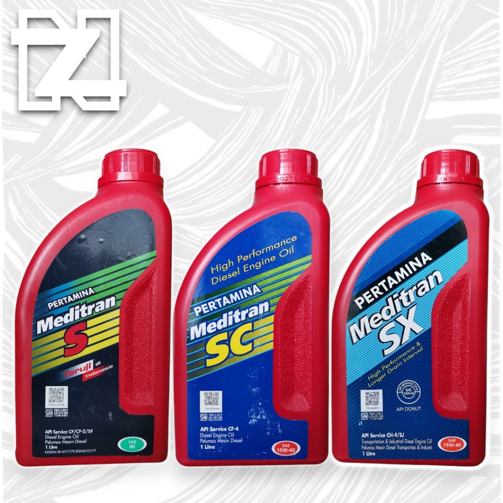 Jual Oli Mesin Diesel Pertamina Meditran SX, Meditran SC, Meditran S ...
