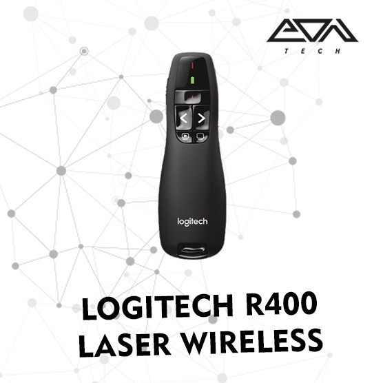 Jual Logitech R400 Remote Pointer Presentasi Wireless Laser Merah ...