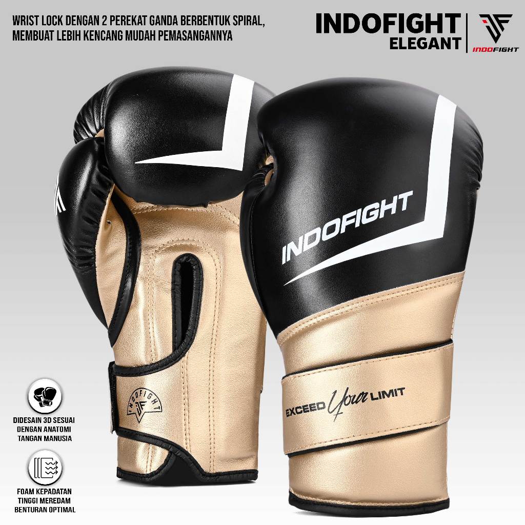Jual Sarung Tinju Boxing Indofight Gloves Muaythai Sarung Tangan Muay ...