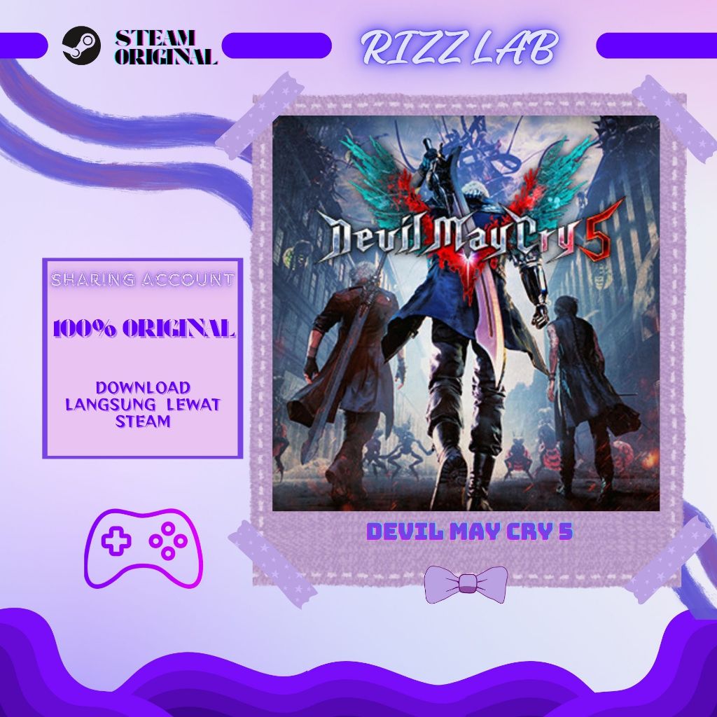 Jual Devil May Cry 5 PC original Steam guard | Shopee Indonesia