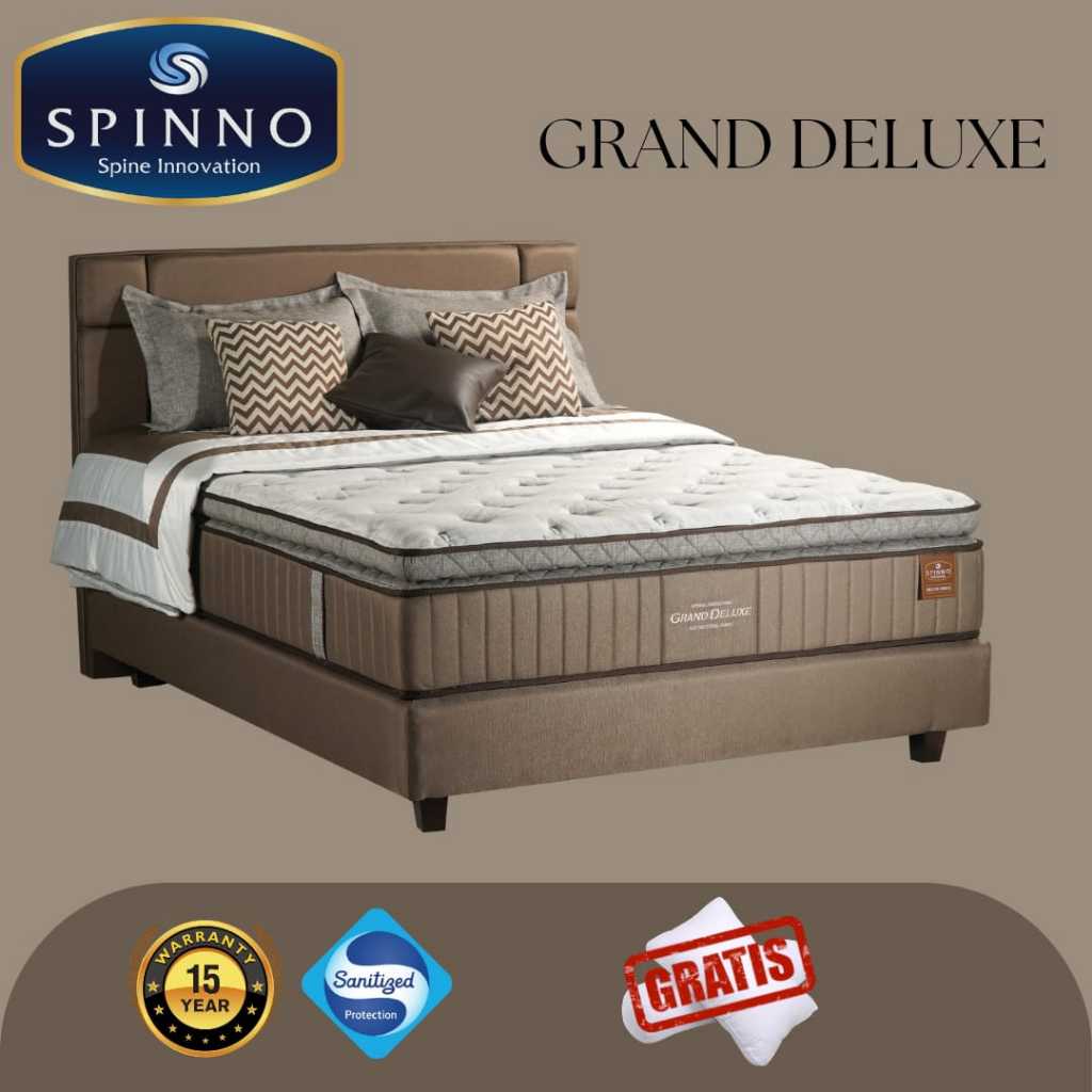 Jual Springbed GRAND DELUXE Spinno (Deluxe Series) | Shopee Indonesia