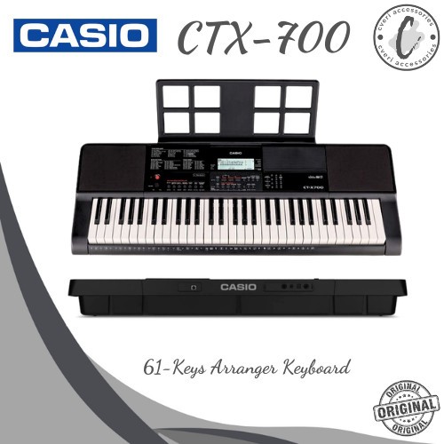Jual Casio CTX700 61-Key Portable Keyboard Original CTX-700 CT-X700 | Shopee Indonesia