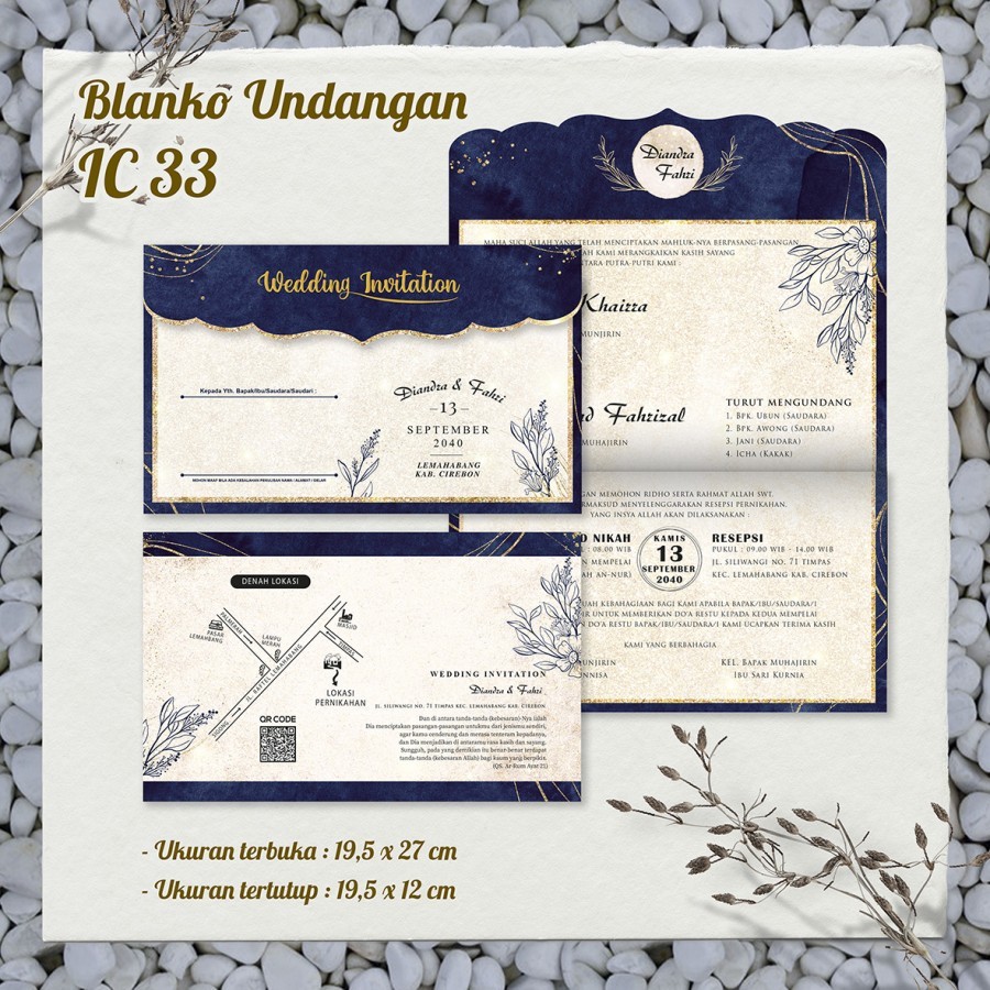 Jual Undangan Pernikahan, Sunat Rasul, Aqiqah Inovasi Card Model Emboss ...