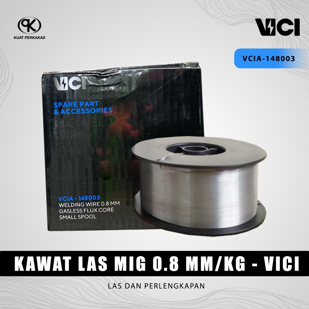 Jual Vici Kawat Las Flux Core Roll 0,8mm/1kg - Vici Kawat Las Flux Core Roll 1,0mm/1kg | Shopee ...