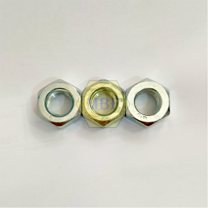 Jual M10 x 1.50 Nut Mur Besi Hexagon Galvanis Putih M10x1.50 | Shopee ...