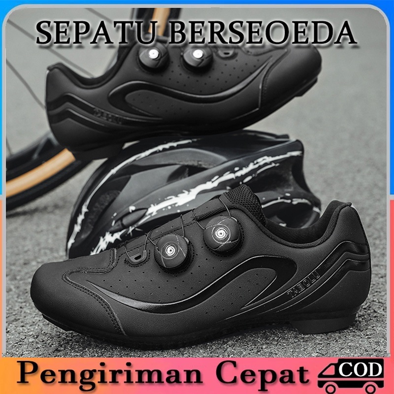 Jual 2025 NEW Sepatu Sepeda Non Cleat Sepatu Bicycle Shoes Plat Sepatu ...