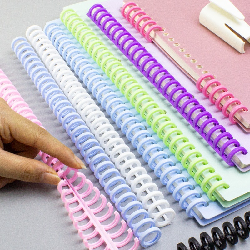 Jual Ring Binder DIY Spiral Binder/loose leaf Binding Strip 30 Lubang ...
