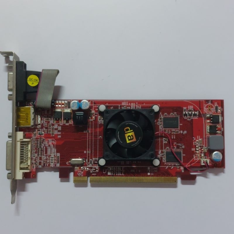 Jual VGA card PCI Express AMD RADEON ATI HD5450 512 MB DDR2 64 BIT ...