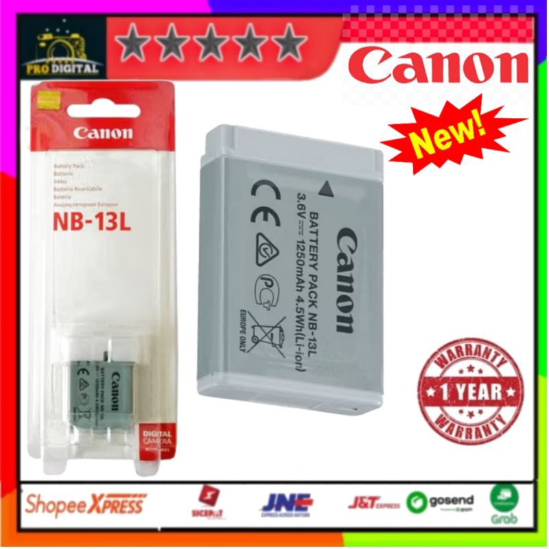Jual Baterai Canon NB-13L NB13L | Shopee Indonesia