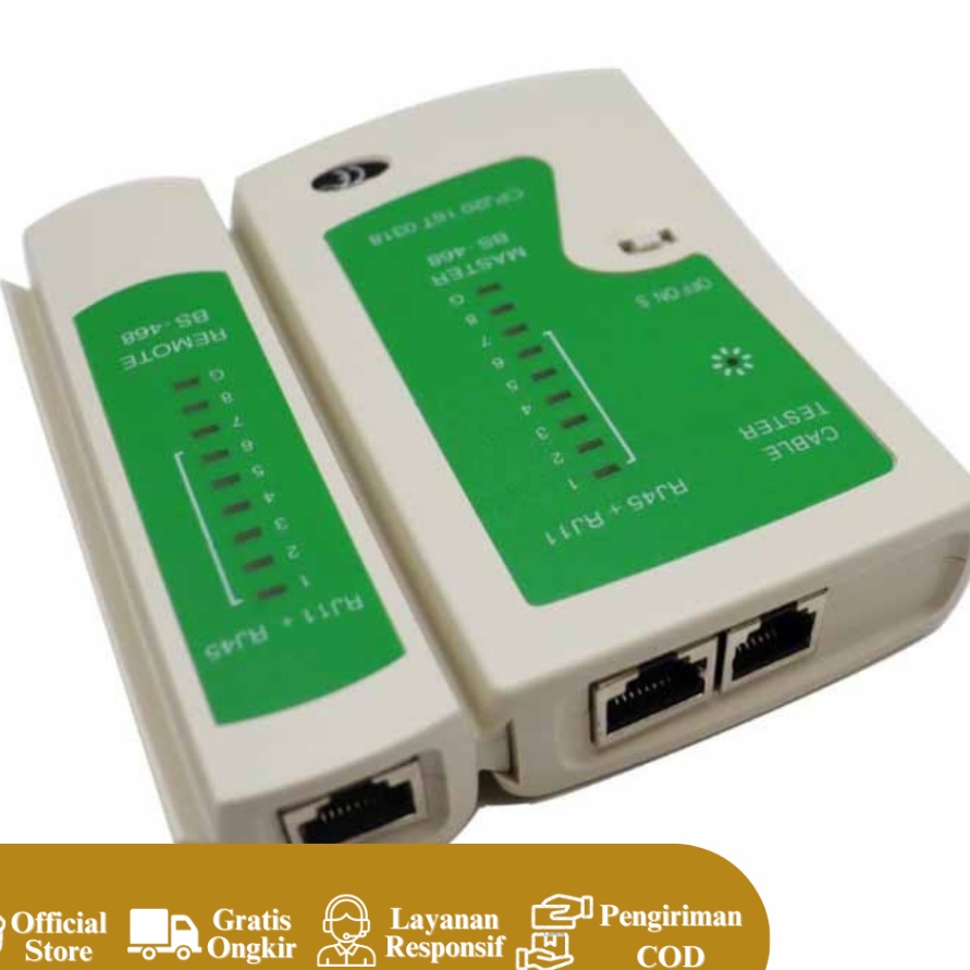 Jual Boom Lan Tester Alat Penguji Kabel Lan RJ45 Network Telepon Tester ...