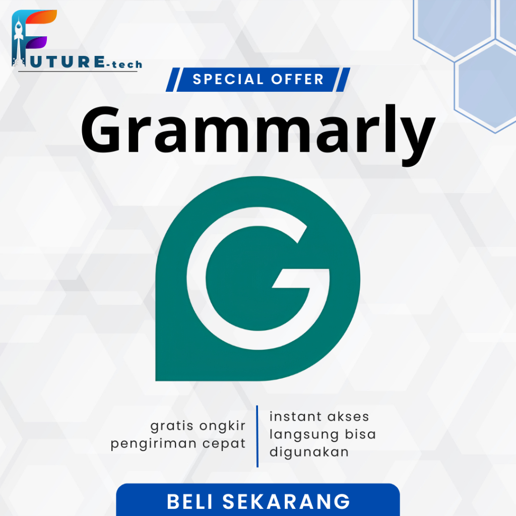 Jual Grammarly Pro, Grammarly PREMIUM ↳⚡𝐅𝐮𝐭𝐮𝐫𝐞 𝐓𝐞𝐜𝐡⚡ | Shopee Indonesia