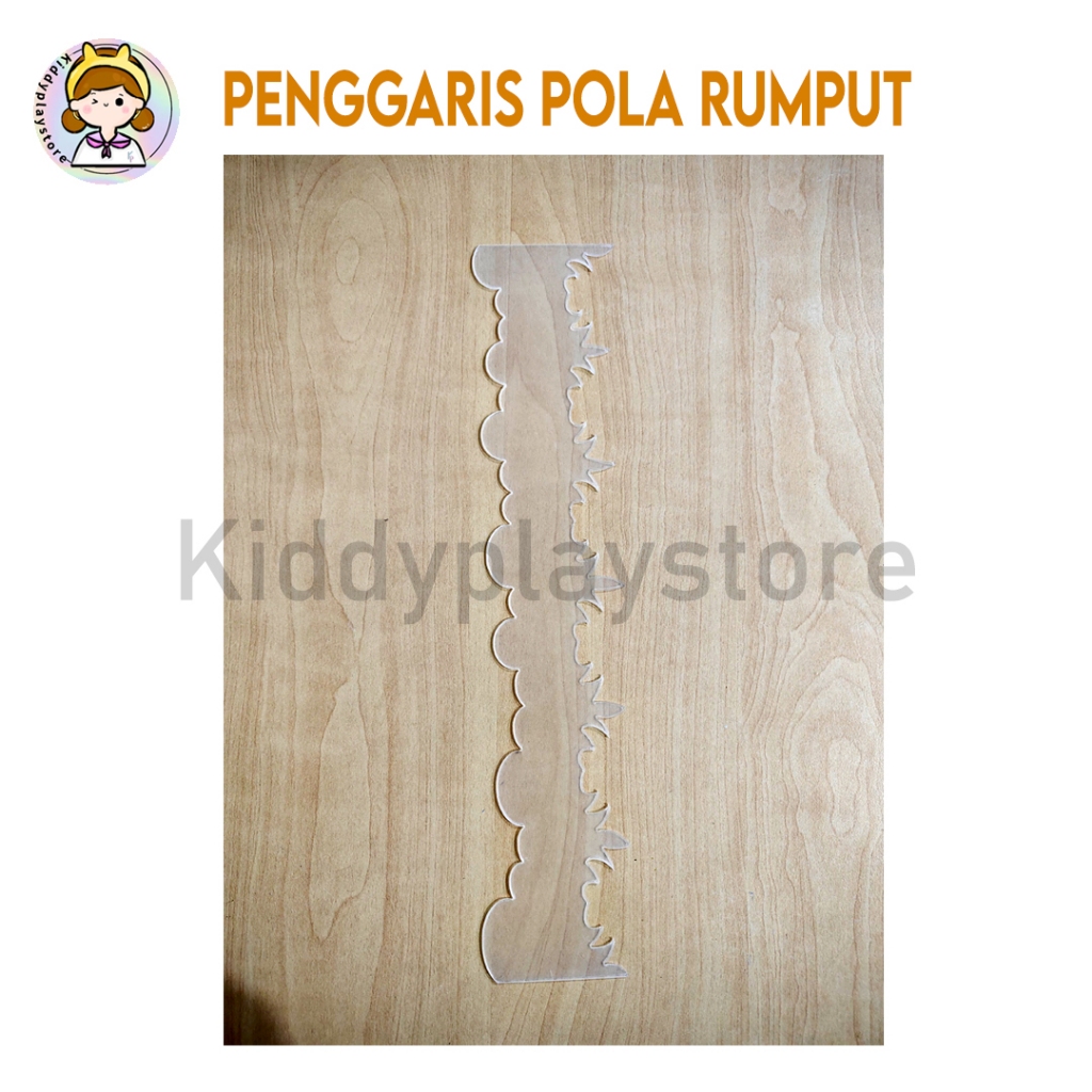 Jual Penggaris Pola Rumput Dan Awan Ukuran Kertas A4 | Shopee Indonesia