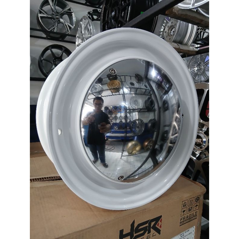 Jual PAKET VELG HSR MIRROR R14 PLUS BAN 155 55 R14 ZEETEX ZT2000 WULING AIR EV , KARIMUN ESTILO ...