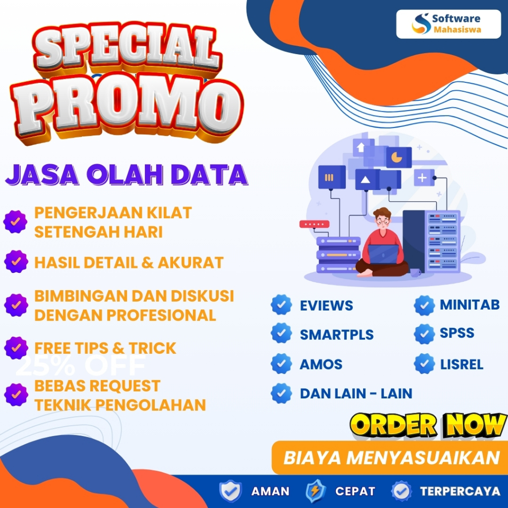 Jual Olah Data: SPSS, LISREL, SmartPLS, AMOS, Eviews, WarpPLS, JASP ...