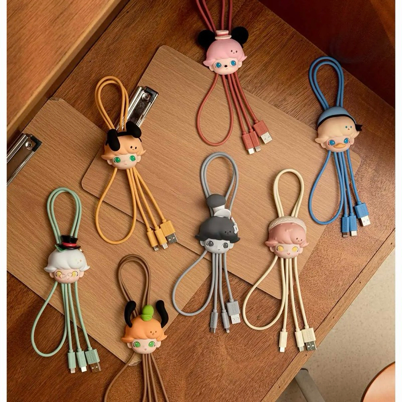 Jual DIMOO WORLD × DISNEY Series-2 in 1 Cable Blind Box Selected mickey ...