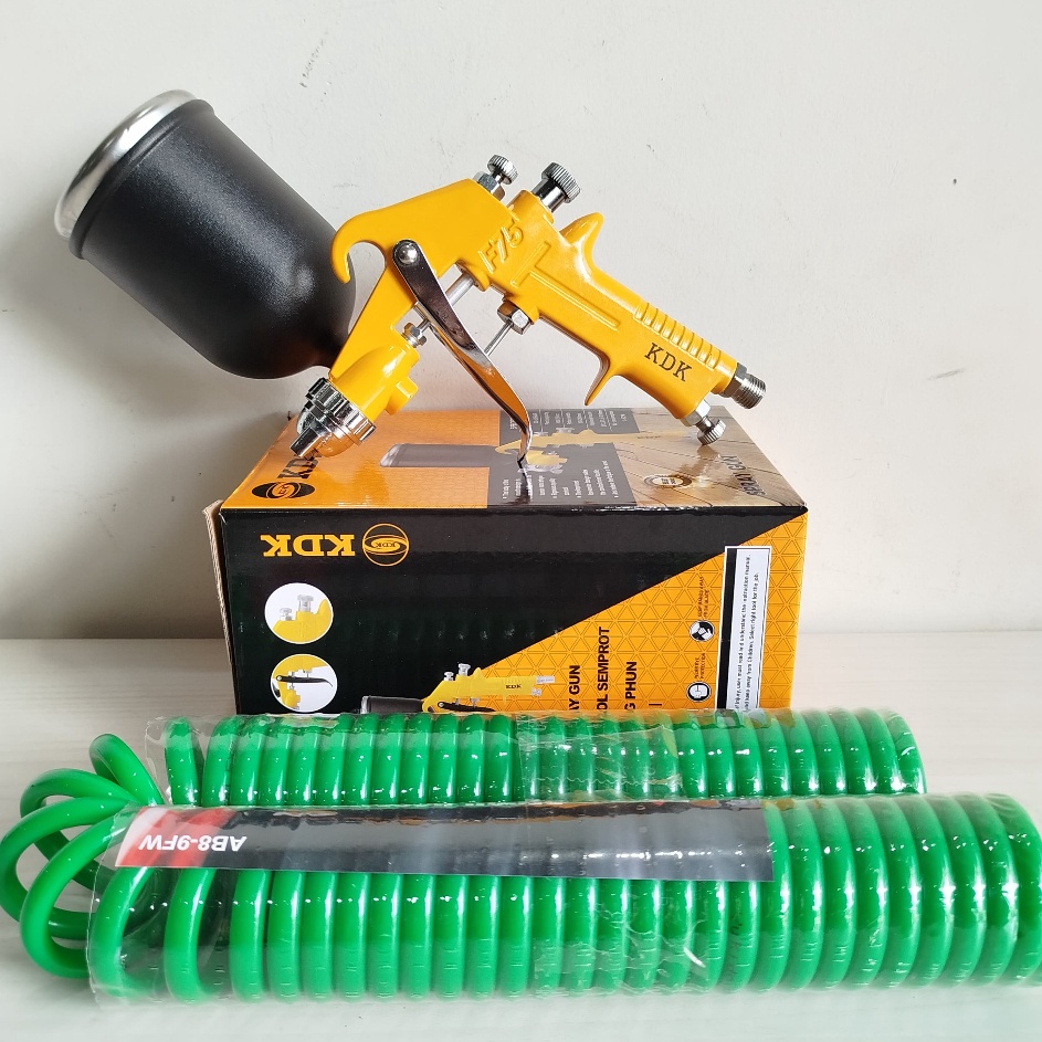 Jual Cashback Spray Gun Spet F75 Tabung Atas 4ccSelang Kompresor Angin ...
