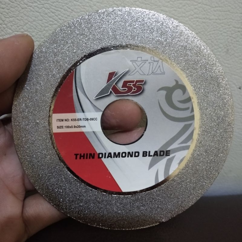 Jual Mata Gerinda Potong Kaca Poles Kaca Granit Keramik Marmer Pisau Potong dan poles k55 SILVER ...