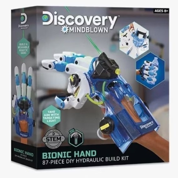 Jual Discovery Mindblown Robotic Bionic Hand 87 Piece DIY Hydraulic ...
