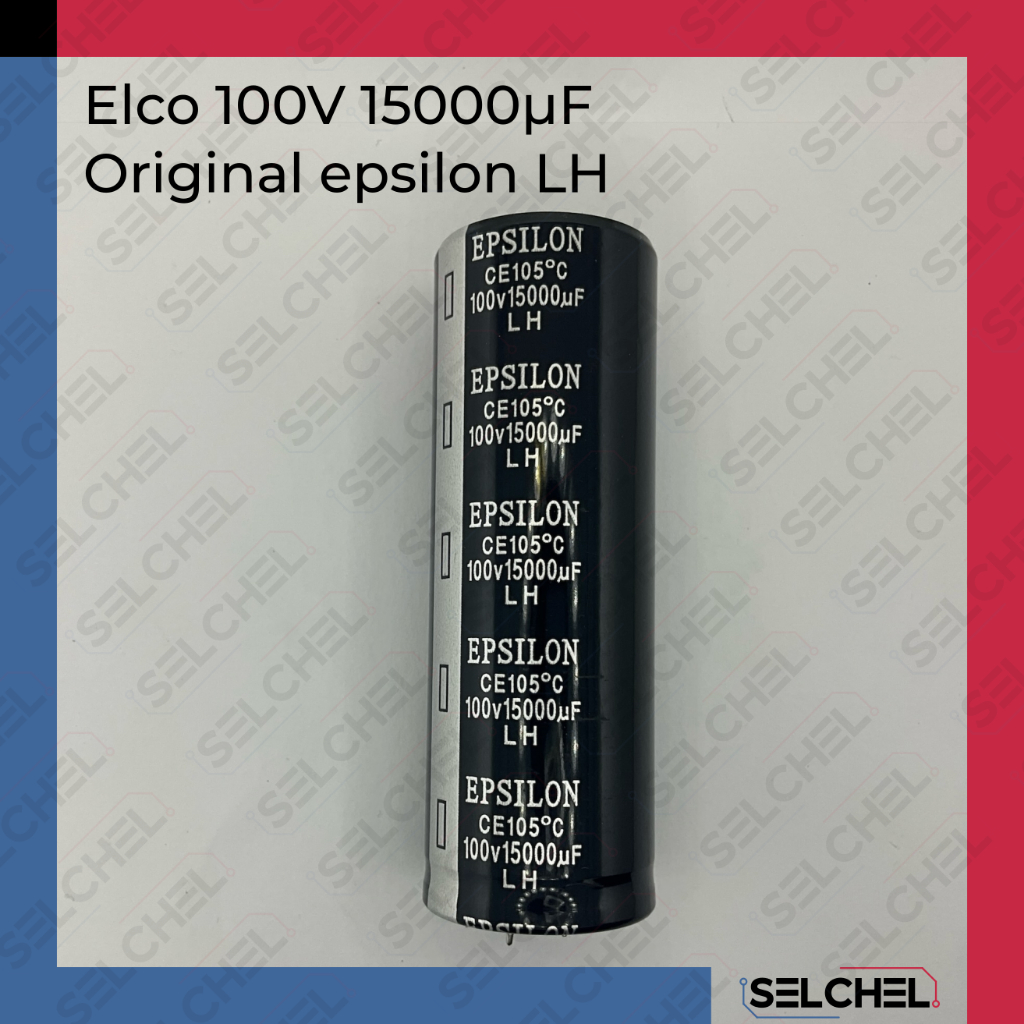 Jual Elco 100V 15000uF Original Epsilon LH Kapasitor Elektrolit ...