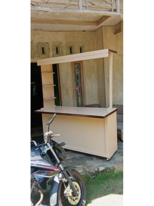 Jual Booth kayu/ booth lipat portable/ gerobak jualan es minuman kopi ...