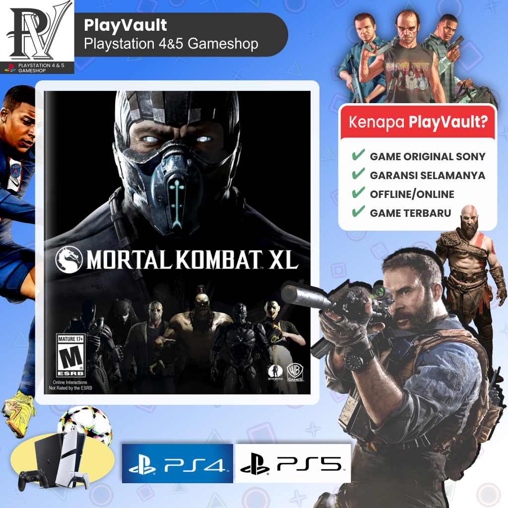 Jual Mortal Kombat XL PS4 PS5 | Shopee Indonesia