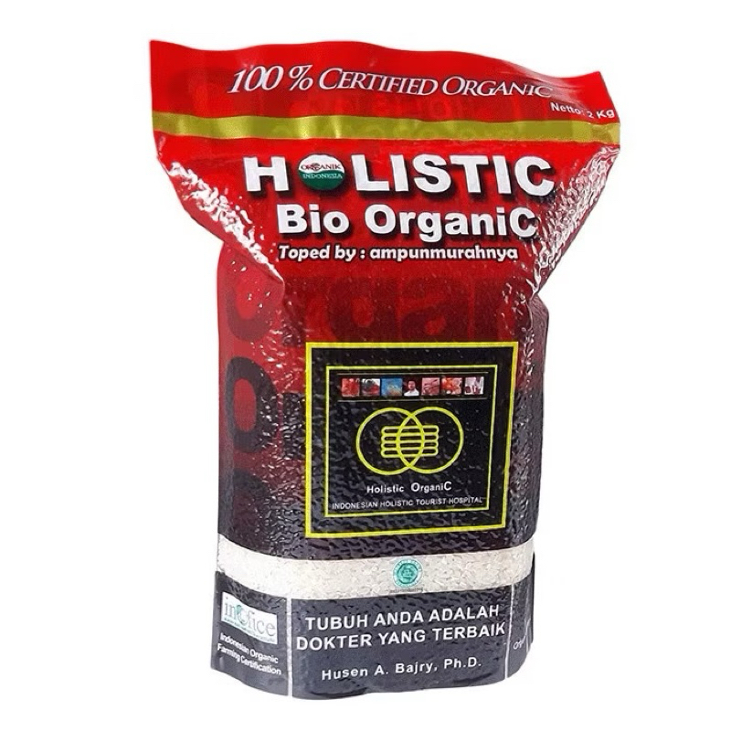 Jual Beras putih / merah organik asli produk holistik/Holistic bio organik | Shopee Indonesia
