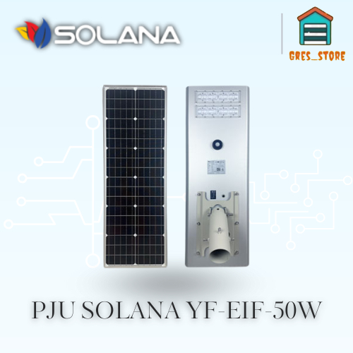 Jual SOLANA PENERANGAN JALAN SOLAR CELL / PJU TENAGA SURYA - YF-EIF-50W ...