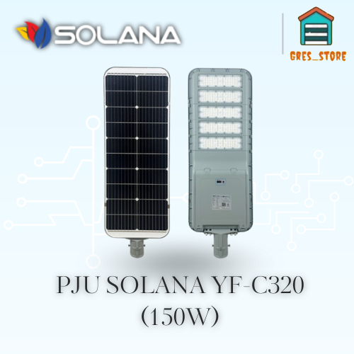 Jual SOLANA PENERANGAN JALAN SOLAR CELL / PJU TENAGA SURYA - YF-C320 ...