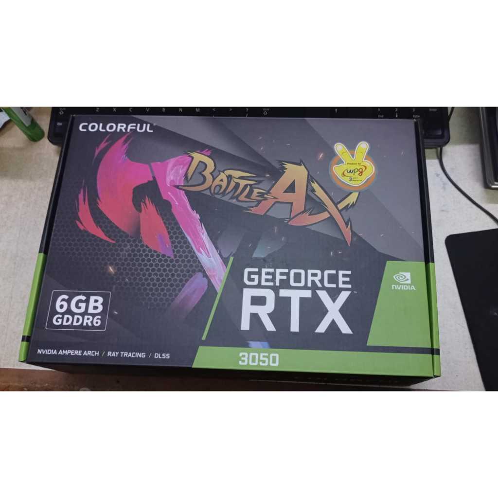 Jual Box Dus kotak kosong VGA GEFORCE RTX 3050 COLORFUL Kosongan Asus ...