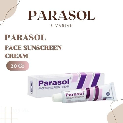 Jual Parasol Ungu (Stiker) cream wajah - sunscreen cream | Shopee Indonesia