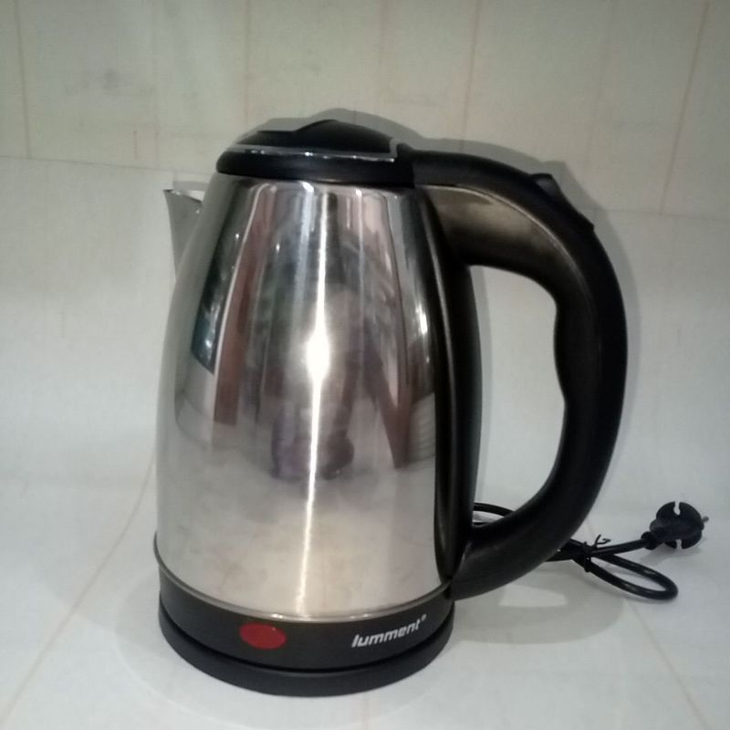 Jual LUMMENT KL-601 TEKO LISTRIK 2 Liter Stainless Steel-ELECTRIC KETTLE | Teko Pemanas Air ...