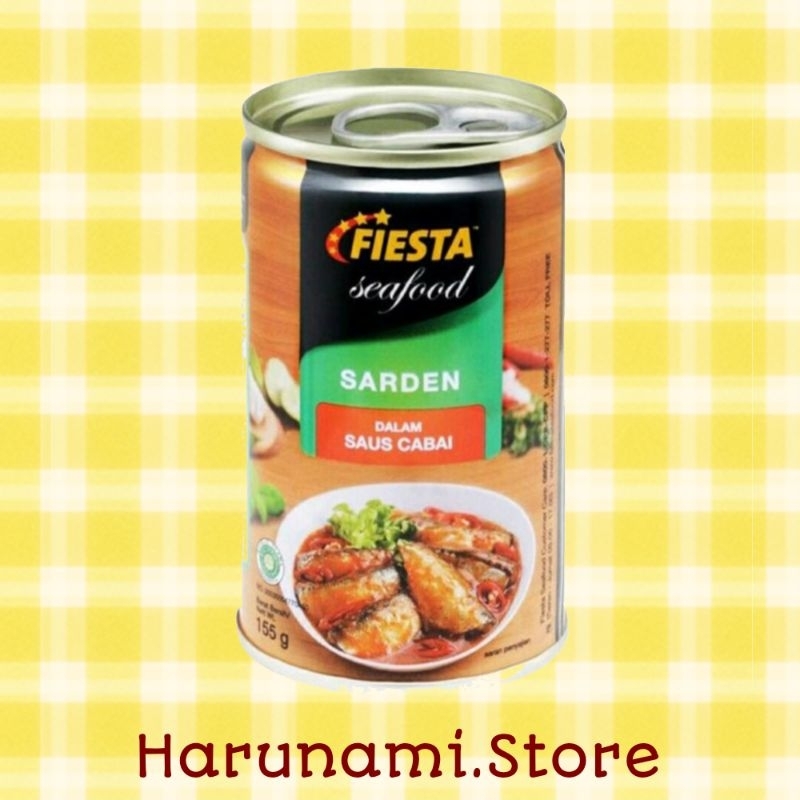 Jual Sarden Kaleng Fiesta Rasa Saus Cabai | Chili Souce 155 gr | Shopee ...