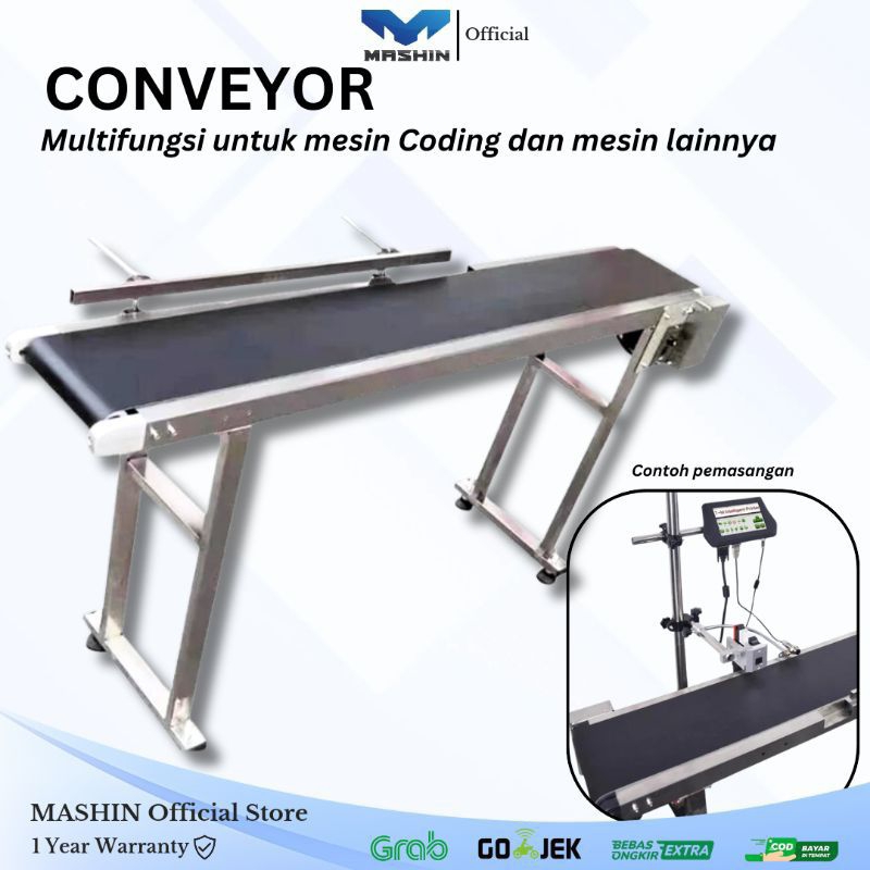 Jual Mashin - Mesin Conveyor Otomatis Hight Belt Speed Panjang Tebal ...
