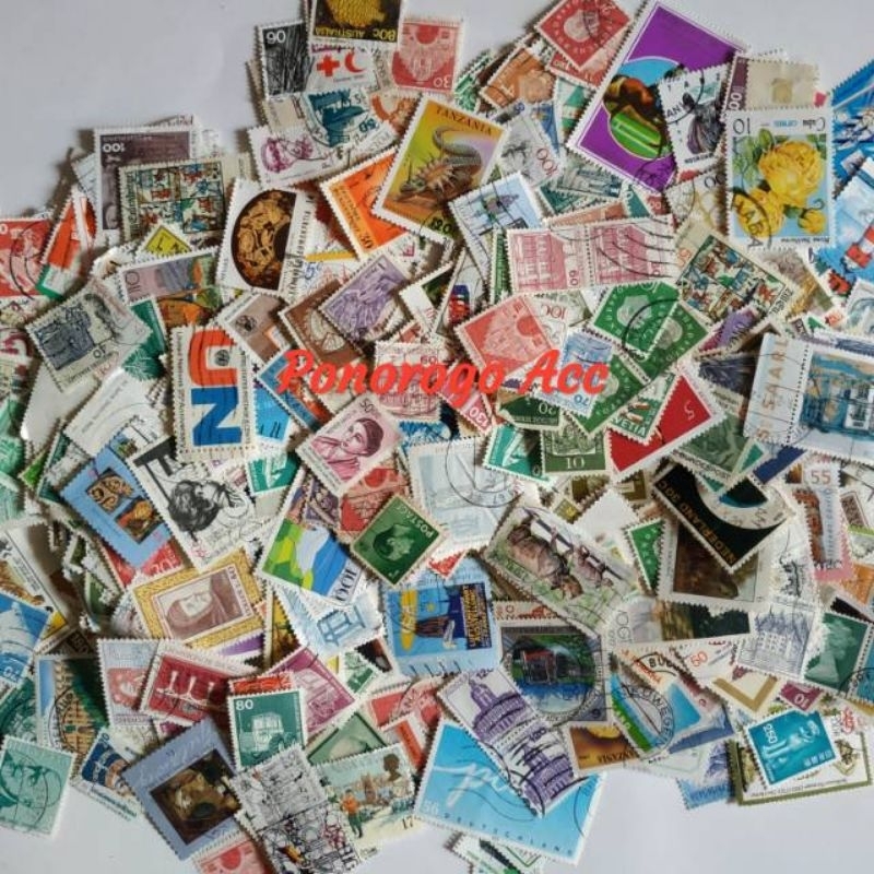 Jual Perangko lama luar negeri asli campur perangko kuno perangko jadul ...