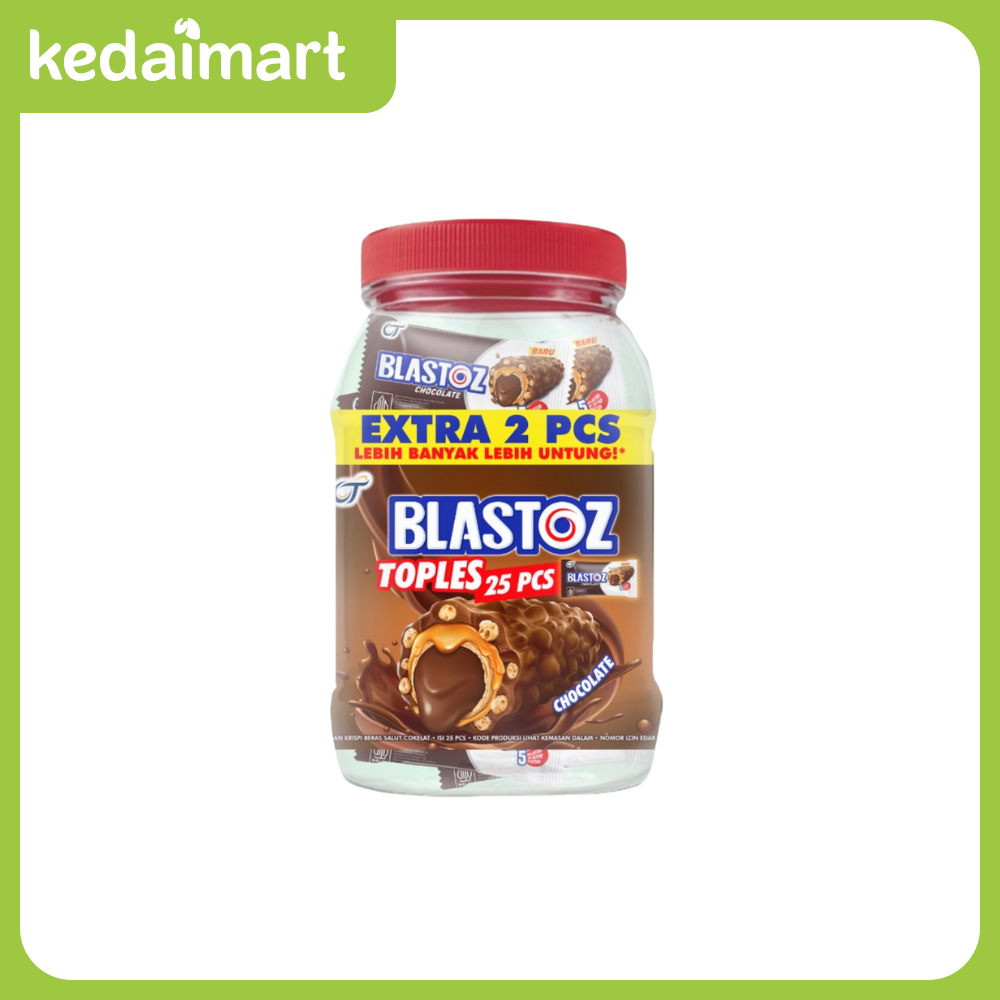 Jual Blastoz Wafer Cokelat Toples 200 Gram | Shopee Indonesia