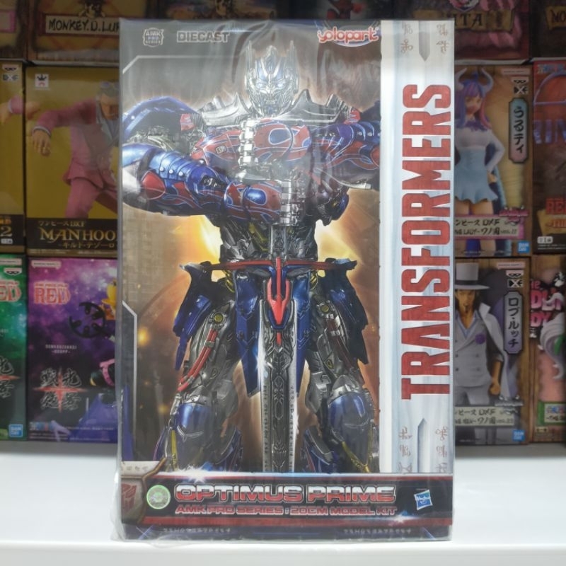 Jual YOLOPARK AMK PRO Series Transformers The Last Knight Optimus Prime 20cm Model Kit | Shopee ...