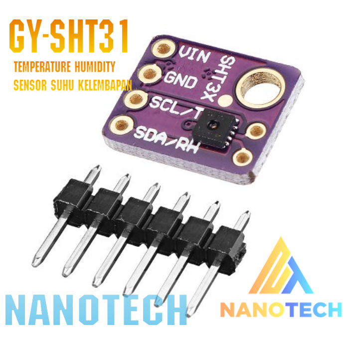 Jual SHT31-D SHT31 Temperature Humidity Sensor Breakout Weather Module ...