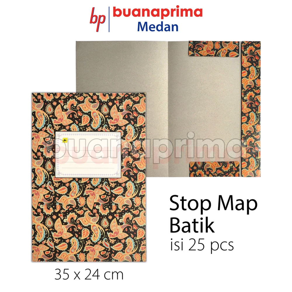 Jual STOP MAP BATIK STANDARD Isi 25 lembar Stopmap Stof Map Kertas Stofmap | Shopee Indonesia