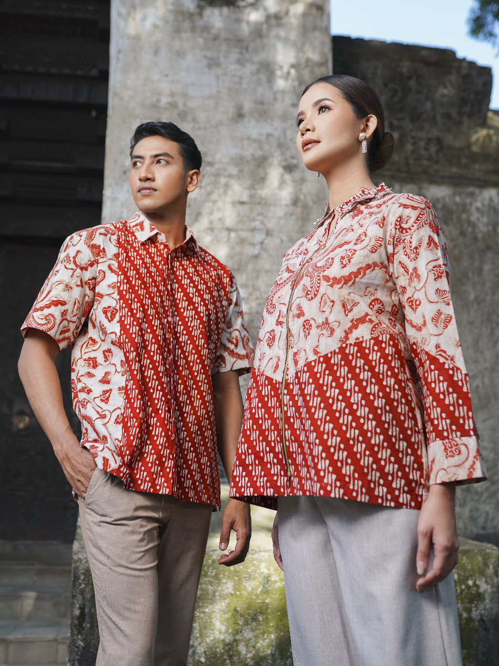 Jual MARGARIA BATIK - Blus Wasti & Kemeja Gibran - Atasan Batik Tulis ...