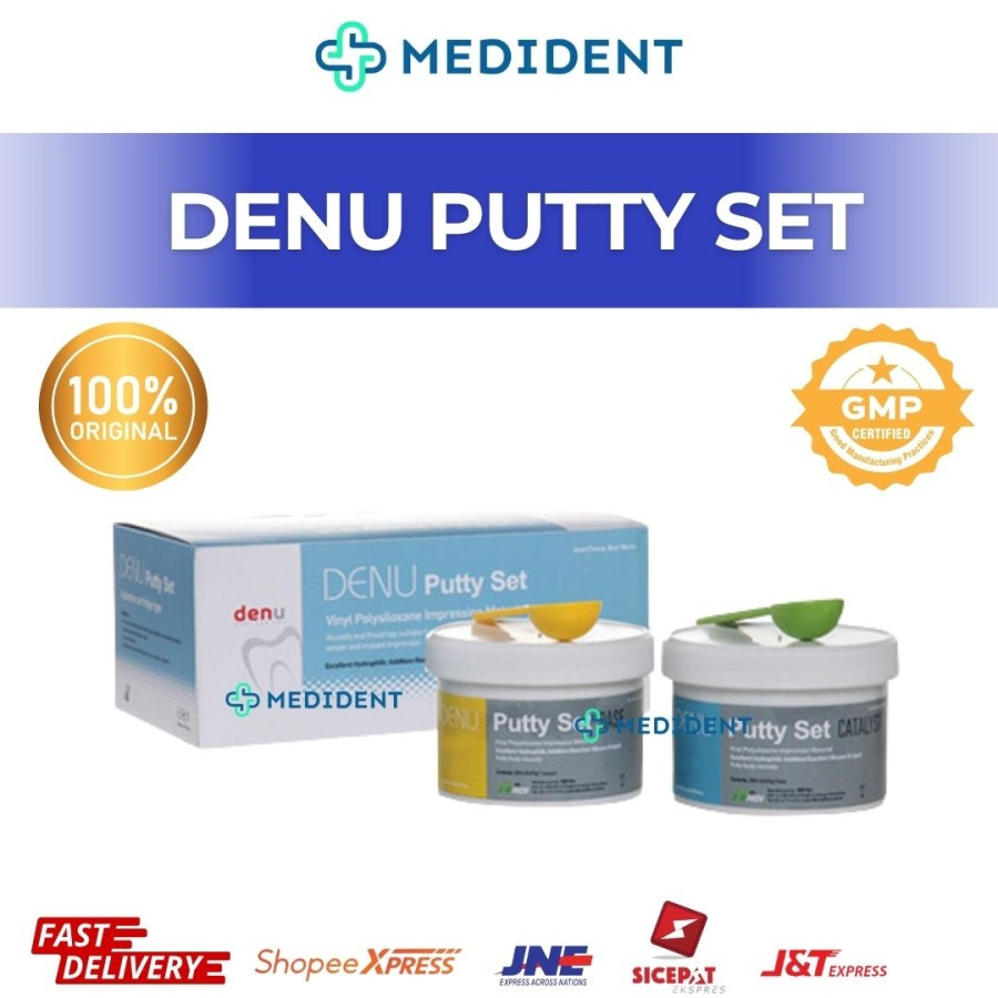 Jual Denu Putty Set / Putty / Heavy Body / Double Impression | Shopee ...