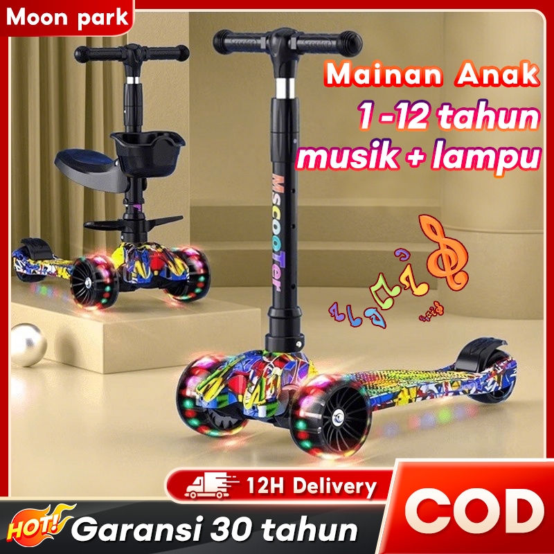 Jual Sepeda Balance Skuter Anak Versi Deluxe Scooter perempuan skuter ...