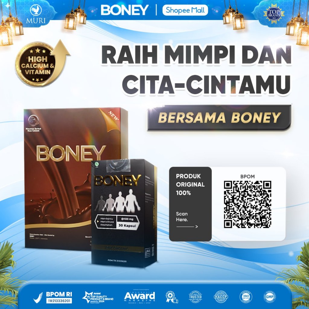 Jual Susu Boney (1 Susu + 1 Boney) / Paket Hemat Peninggi Viral / Naik ...